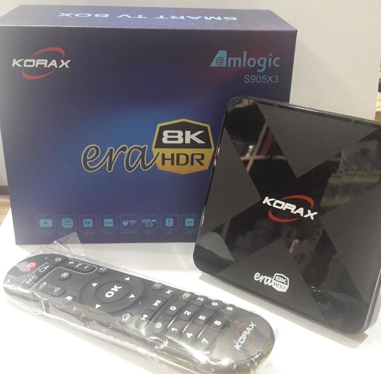 KORAX ERA 8K SMART TV BOX - Uydu Alıcı Ve Dijital Urunler