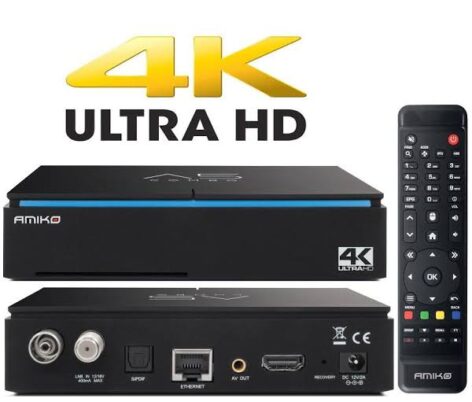 Amiko A5 Combo 4K Ultra - Uydu Alıcı Ve Dijital Urunler